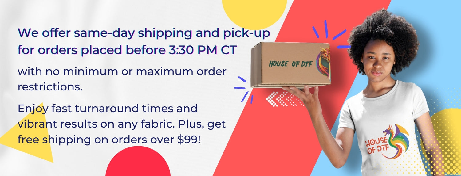 Dtf Transfer Sheets - Dtf Printing - House Of DTF Shirt